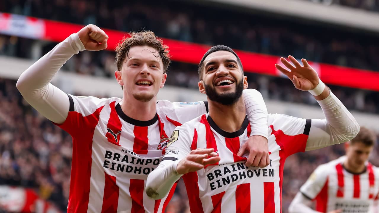 Koploper PSV loopt weer verder uit dankzij droomstart in topper tegen ...