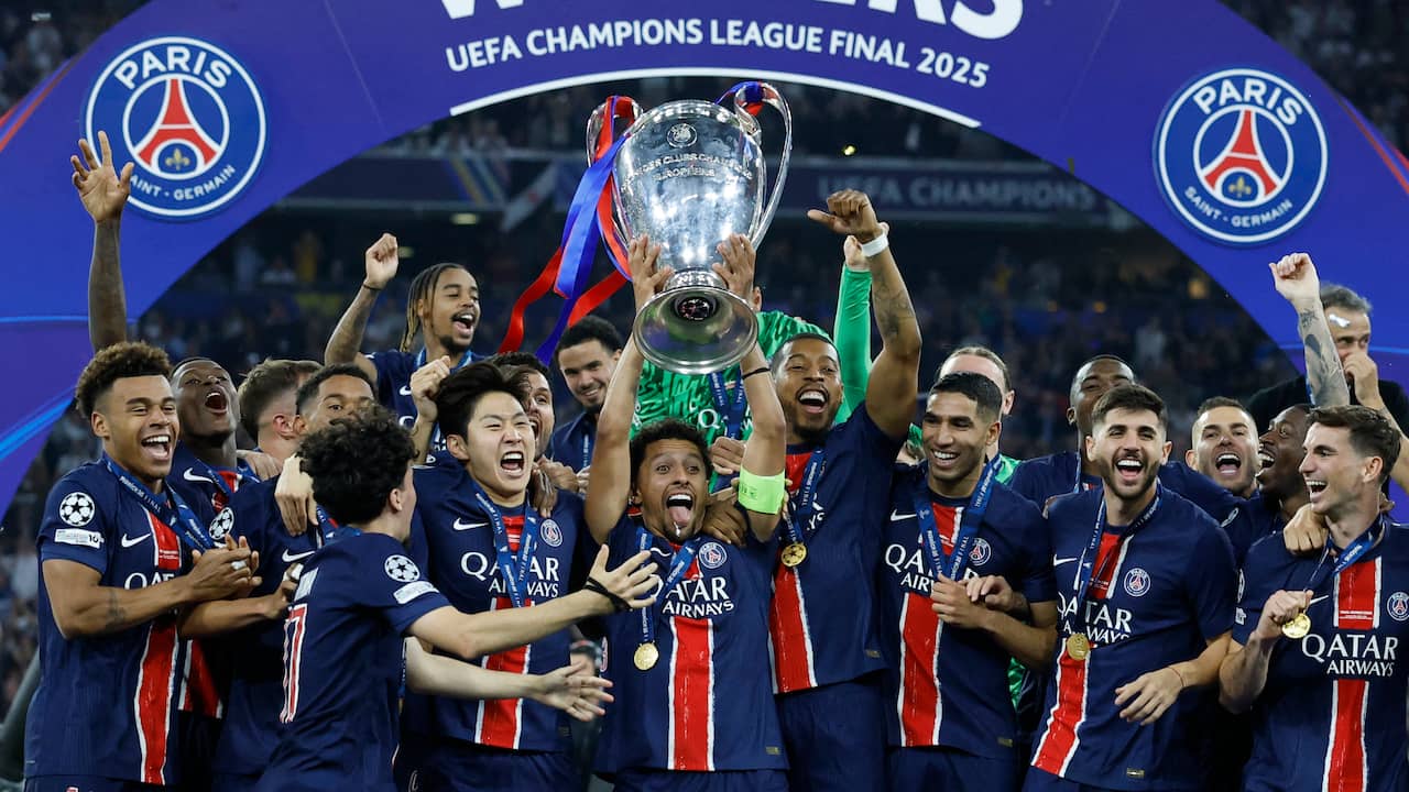 PSG wint Champions League voor het eerst dankzij recordzege op ...