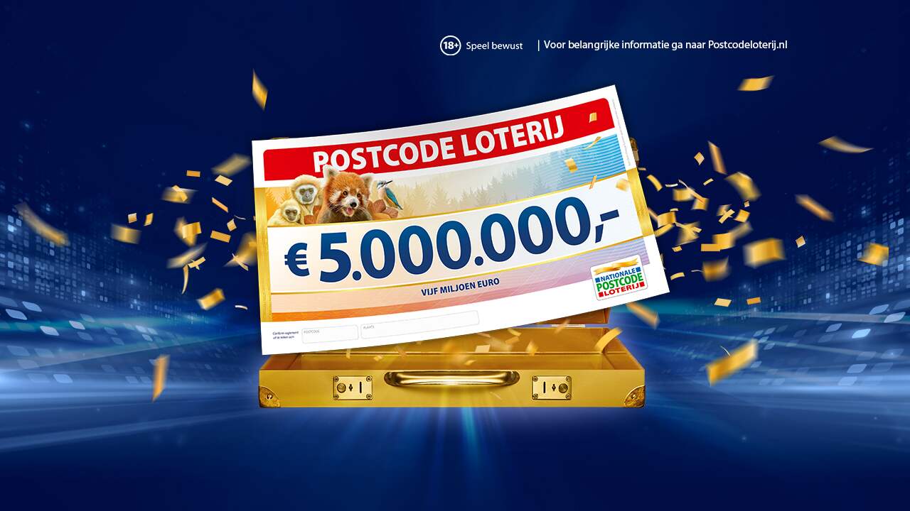 Speel de eerste maand gratis mee met Postcode Loterij en maak wekelijks ...