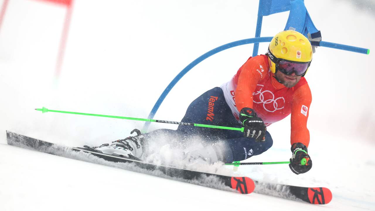 Maarten Meiners ontevreden na reuzenslalom: ‘Met twee goede runs was ik ...