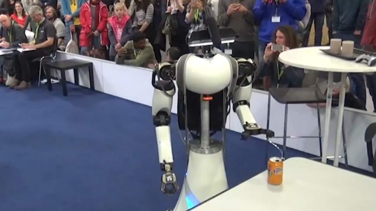 TU/e wordt met zorgrobot tweede bij RoboCup German Open | NU.nl