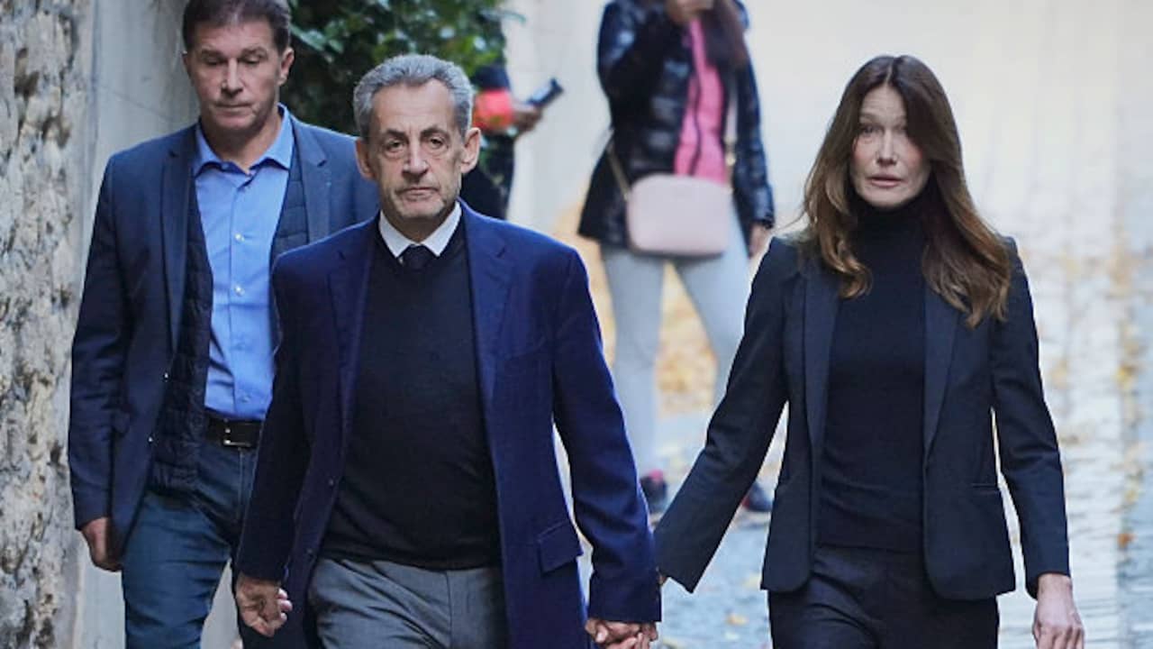 Franse oud-president Sarkozy begint aan vijf jaar durende gevangenisstraf | Buitenland | NU.nl