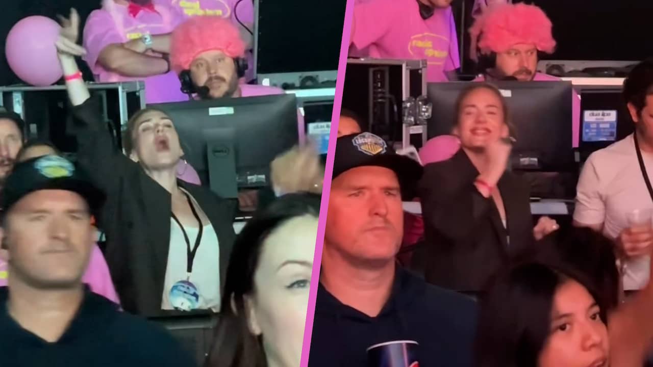 Adele danst en zingt bij concert van Dua Lipa | NU.nl