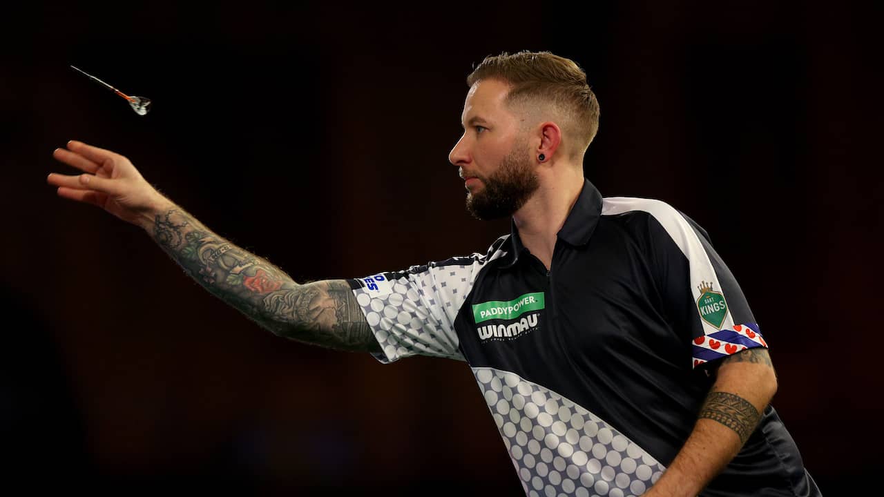 Als zevende geplaatste Noppert laat zich verrassen en is al vroeg klaar ...