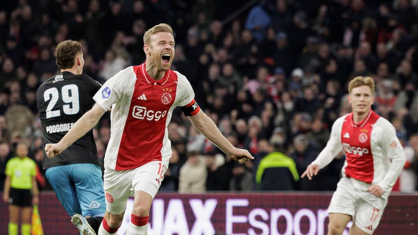 Ajax veegt Heracles van de mat en profiteert optimaal van nieuwe misstap PSV | Voetbal | NU.nl