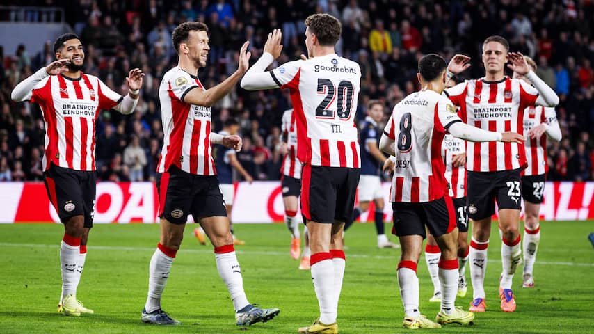 PSV klopt Go Ahead door goals Til en wint na bijna twee maanden weer ...