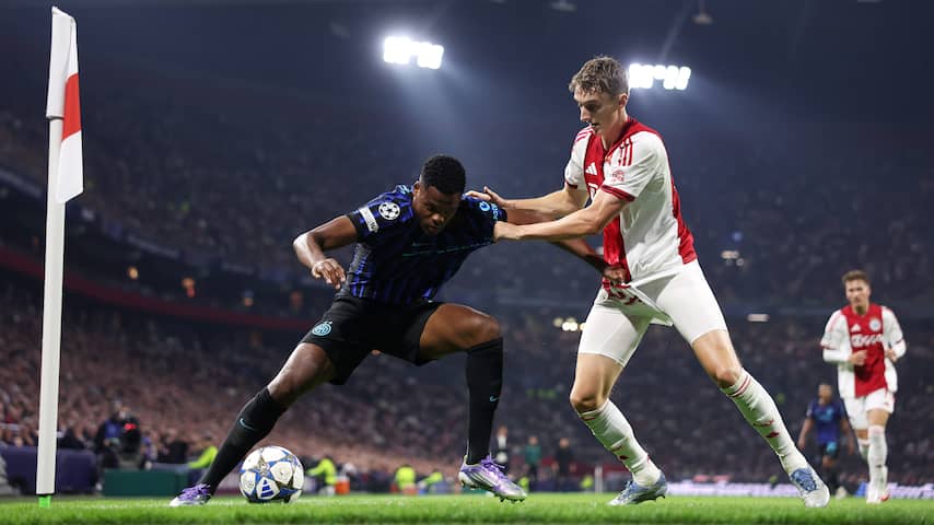 Ajax verliest op kracht van Inter: 'Harde lessen in de Champions League ...