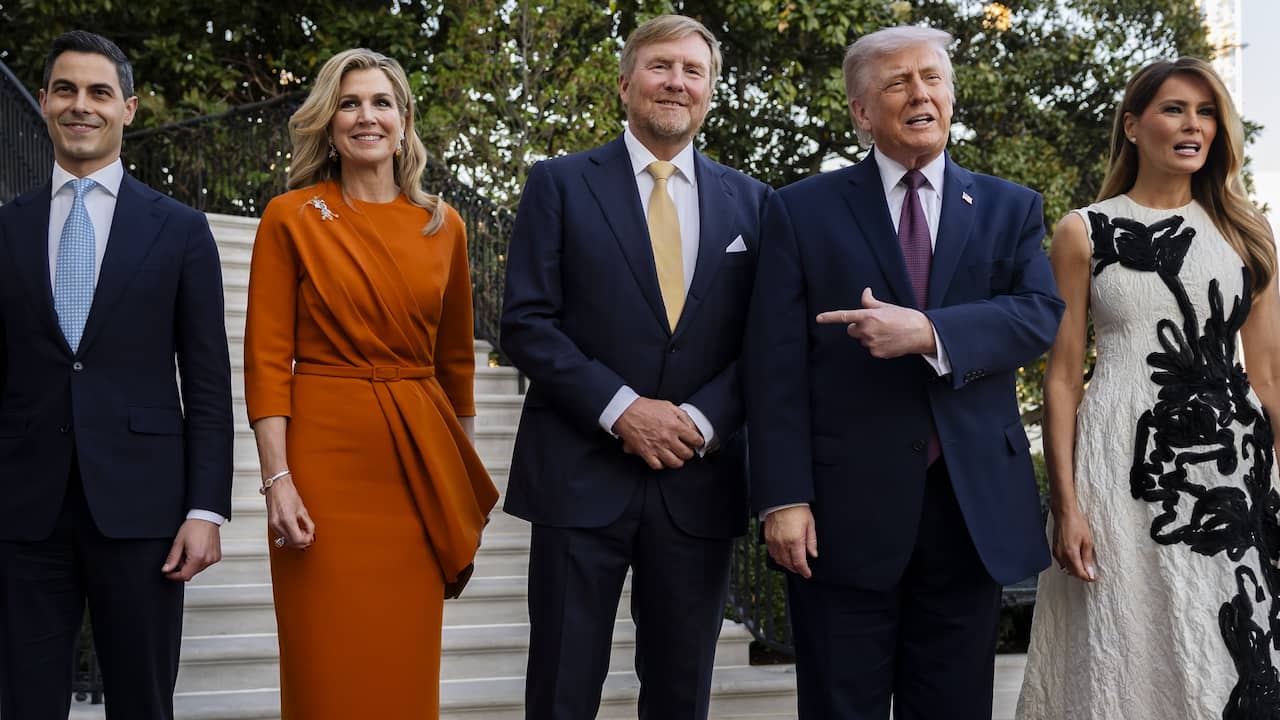 Willem-Alexander, Máxima en Jetten tafelen met Trump: 'Begrijp het ...
