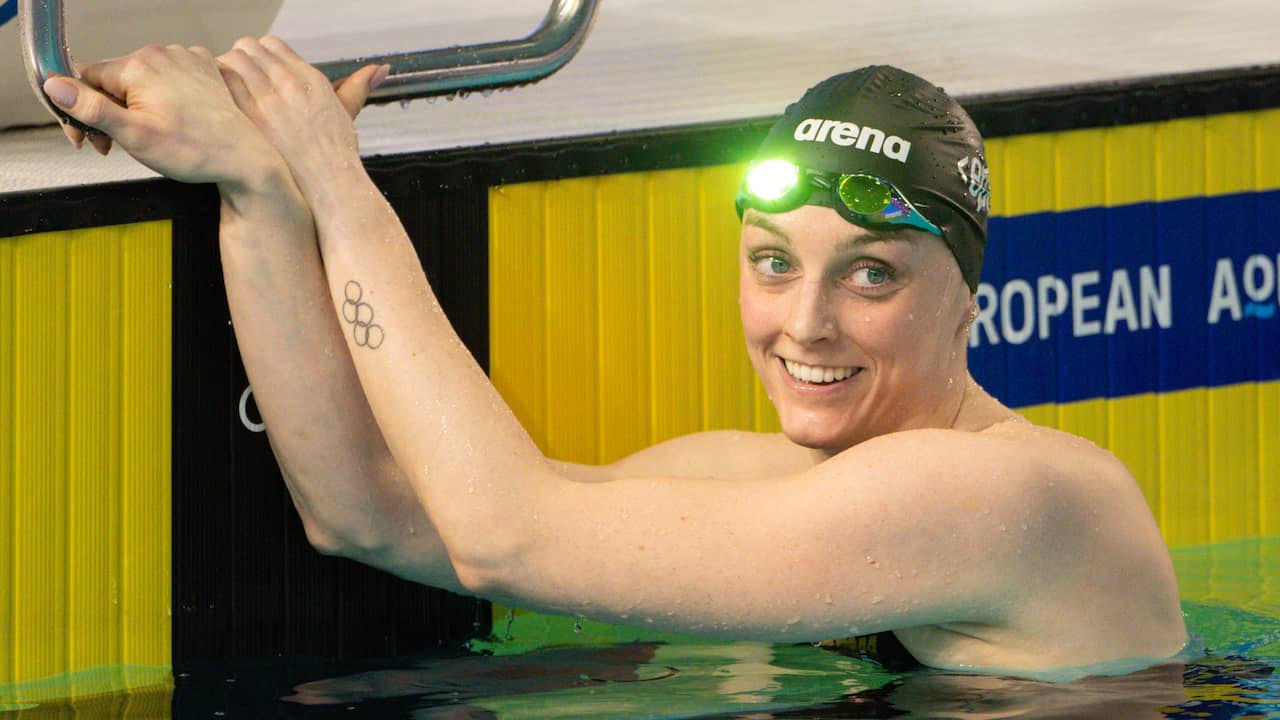 Steenbergen verbaast zwemwereld met tweede tijd ooit op 100 meter vrije ...