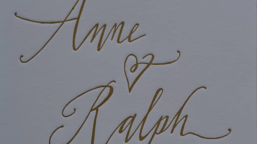 3.333 dagen na hun eerste kus gaan Ralph Aarts en Anne Bouvy trouwen ...