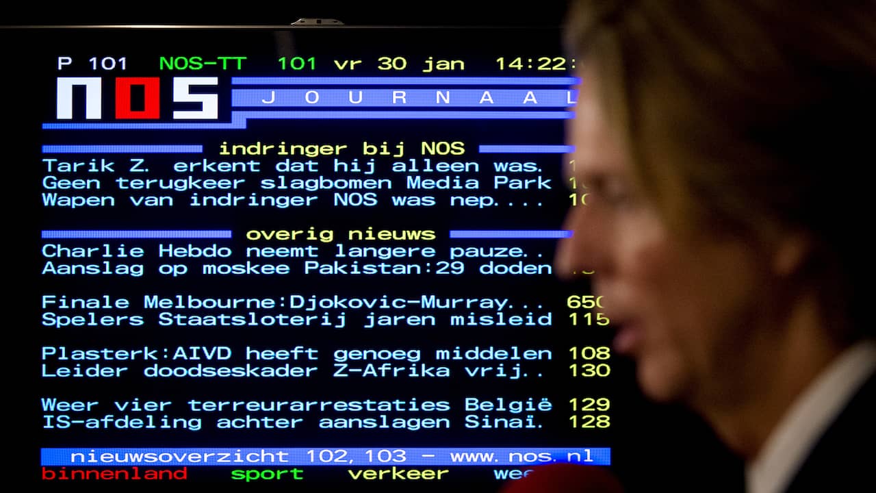 NOS Teletekst kan dankzij nieuw systeem weer jarenlang mee | Media | NU.nl