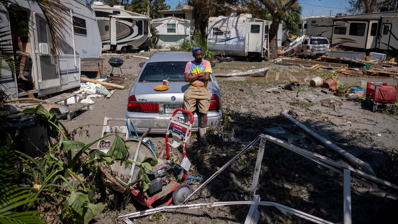 Al zeker 19 doden door orkaan in Florida, Ian koerst nu richting South ...