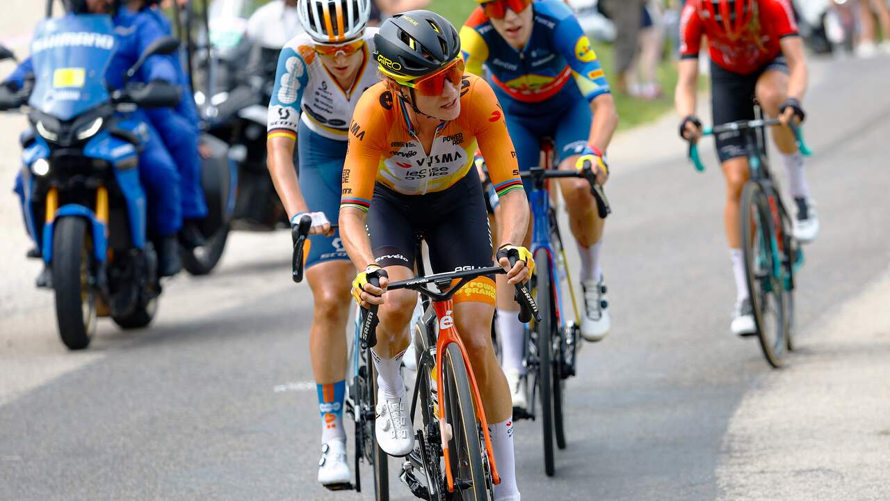 Bekijk de sprint van Vos naar de tweede plaats in de zesde Tour-etappe ... Bekijk de sprint van Vos naar de tweede plaats in de zesde Tour-etappe ...