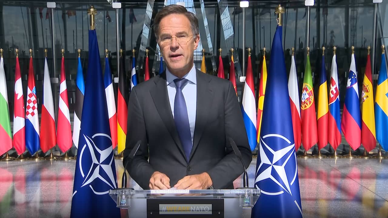 NAVO-baas Rutte over drones boven Polen: 'Elke centimeter verdedigen' | NU.nl