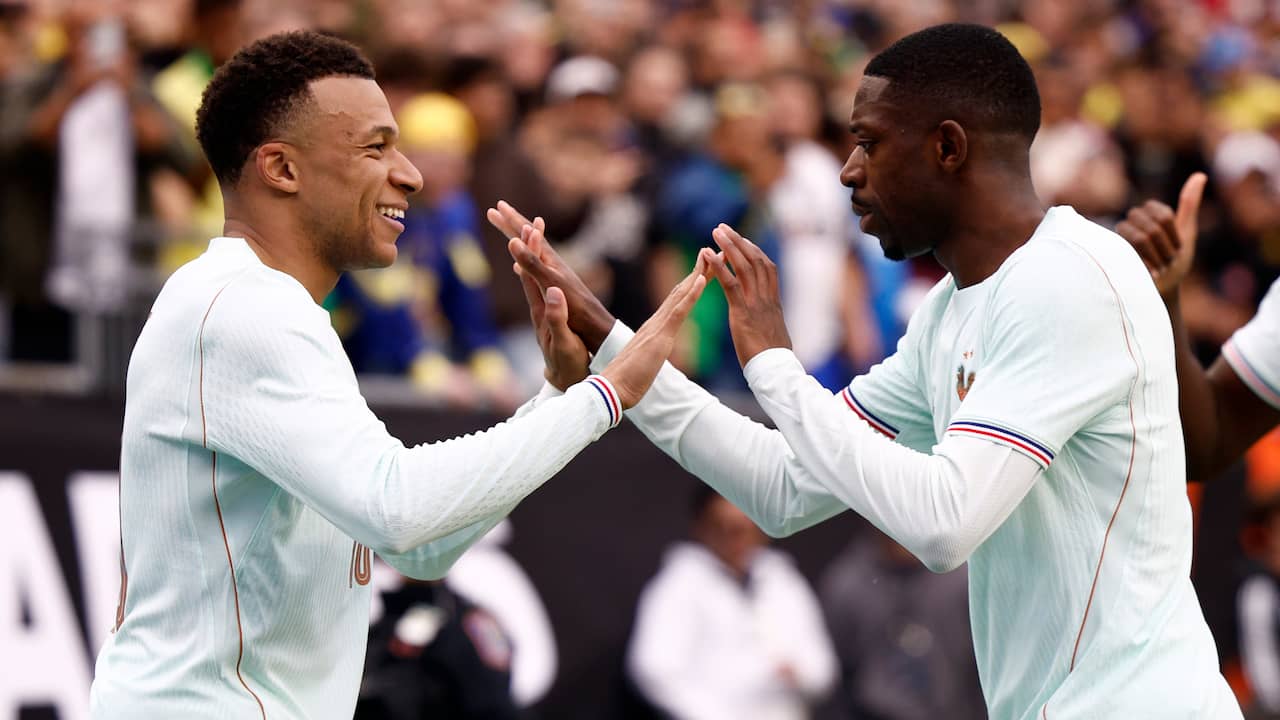 Dembélé bij Frankrijk in de bres voor Mbappé: 'Kritiek op hem is heel ...