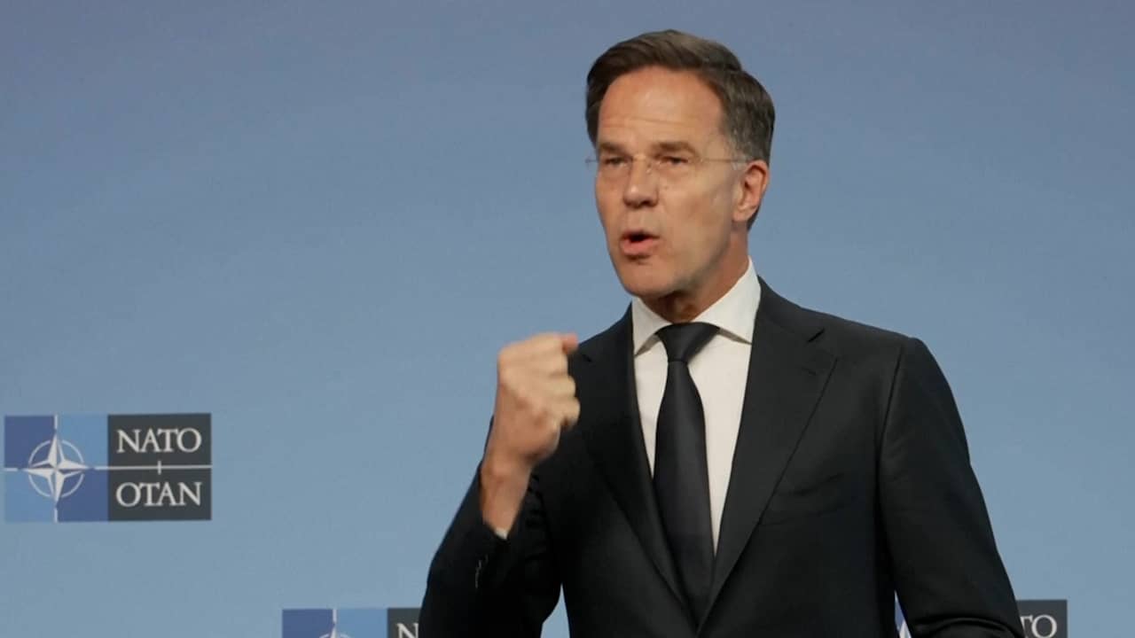 NAVO-leider Rutte prijst Trump: 'U heeft de impasse doorbroken' | NU.nl