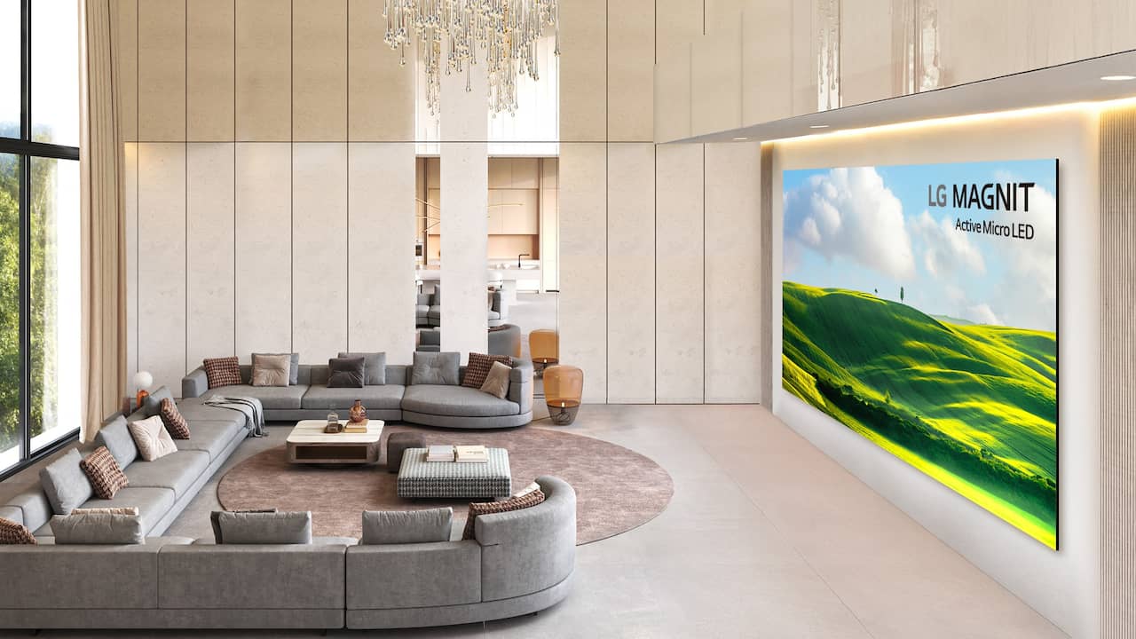 LG brengt microledtelevisie van 136 inch uit, eerst in Zuid-Korea ...
