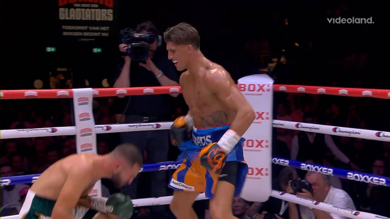 Gradus Kraus slaat tegenstander knock-out | NU.nl