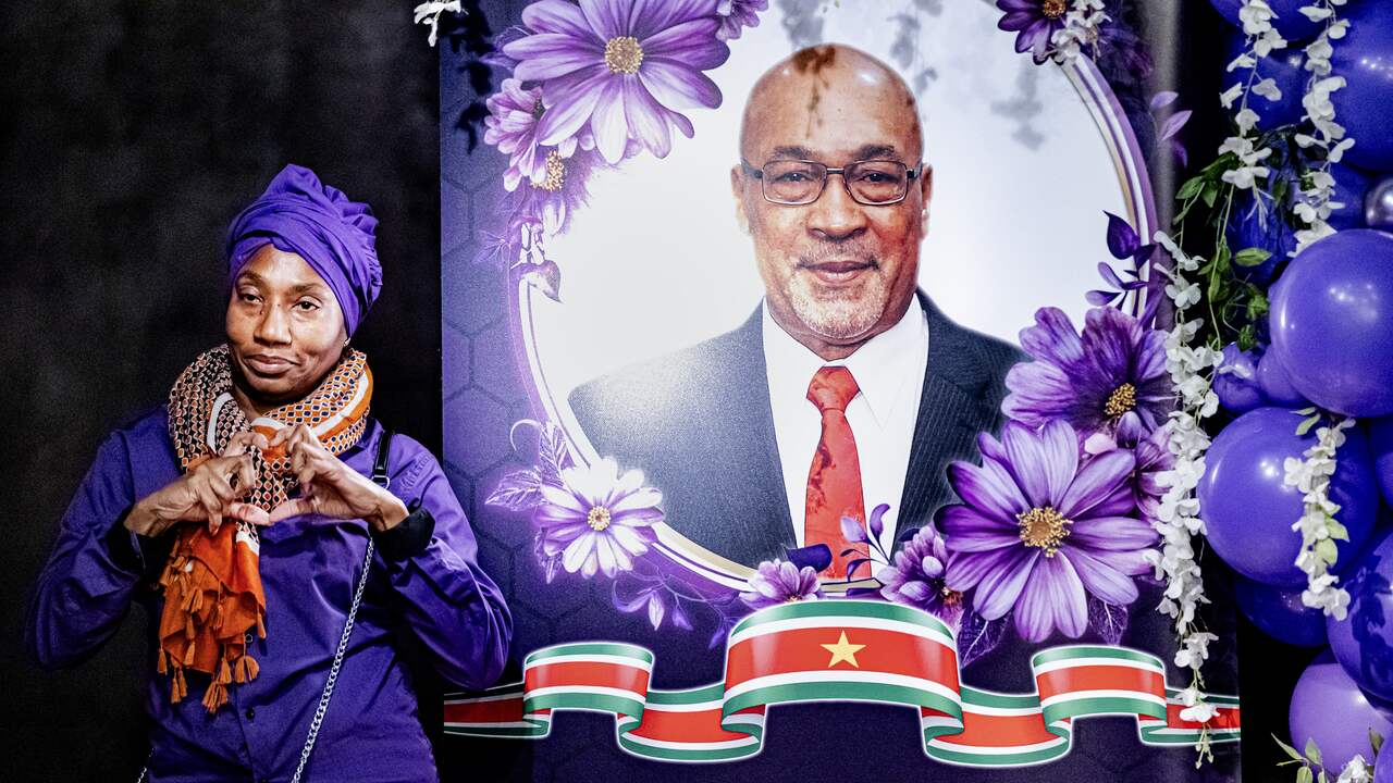 Surinamers herdenken Bouterse met dans, muziek en rouwstoet ...