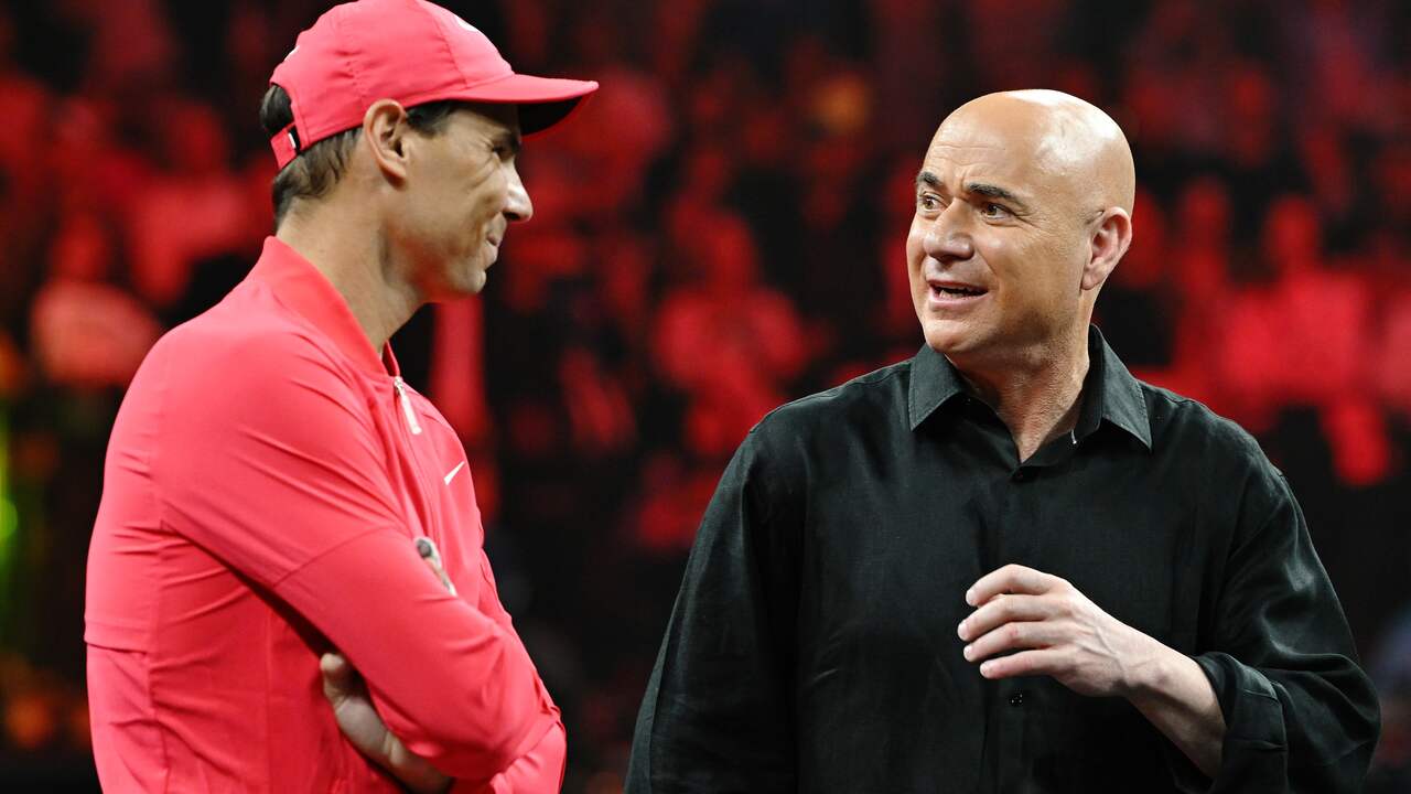 Agassi volgt McEnroe op als coach van tennissers Team Wereld bij Laver ...