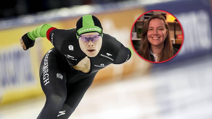 'Hulk' Tim Prins verbaast heel Thialf met zijn kapotte schaatspak ...