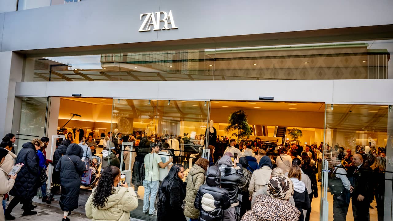 Zara opent vandaag zijn grootste winkel ter wereld in Rotterdam | Economie | NU.nl