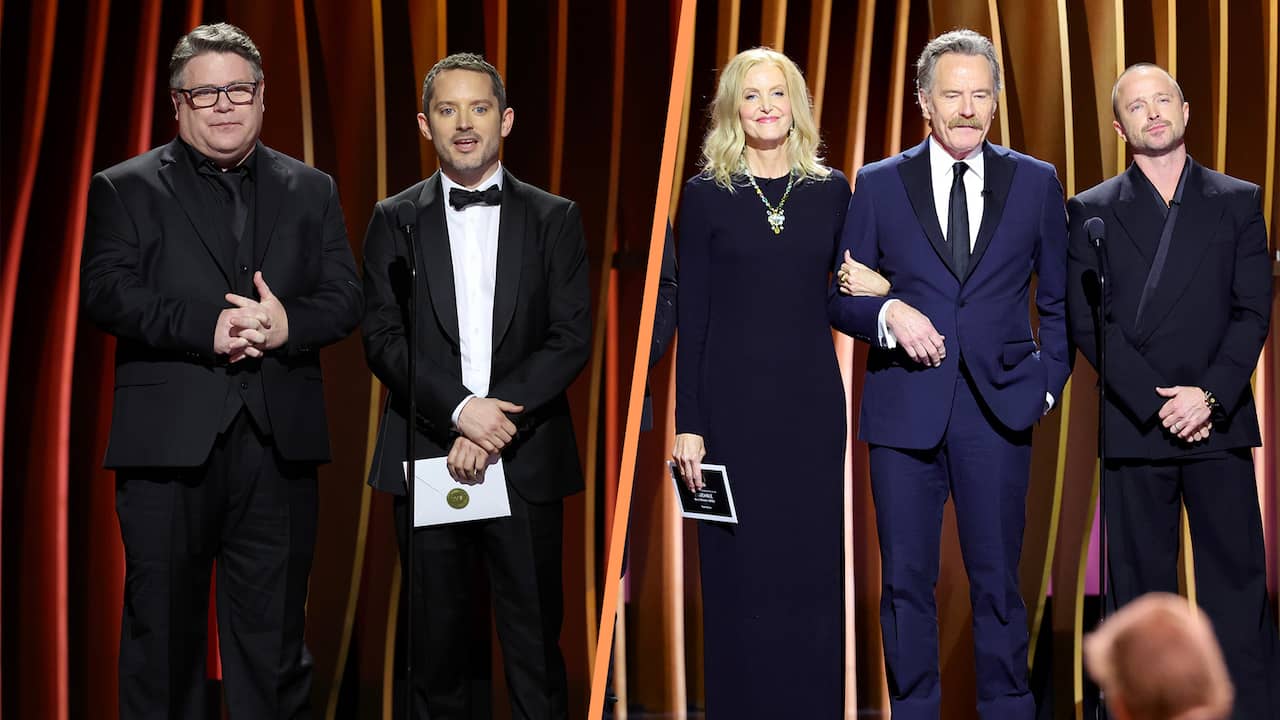 Reünie van acteurs Lord of the Rings en Breaking Bad bij SAG Awards ...