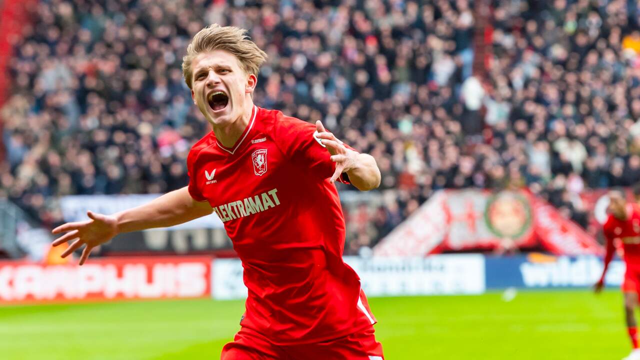 FC Twente wint dankzij Steijn eenvoudig van Go Ahead en verstevigt derde plek | Voetbal | NU.nl