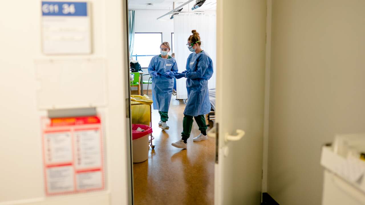 Steeds minder bedden voor coronapatiënten nodig in Spaarne Gasthuis | Haarlem | NU.nl