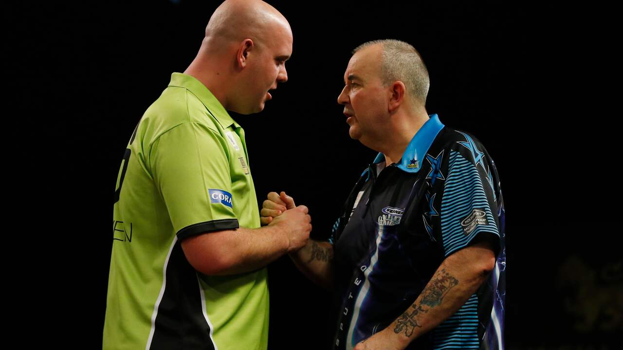 Taylor ziet in Van Gerwen zijn opvolger als dartsambassadeur | Sport ...