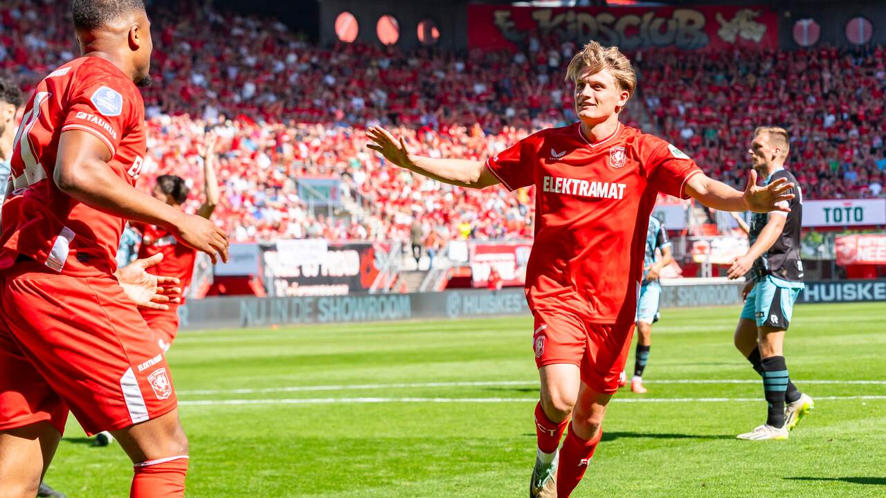 FC Twente rekent in spektakelstuk af met Volendam, concurrent AZ wint ook | Voetbal | NU.nl