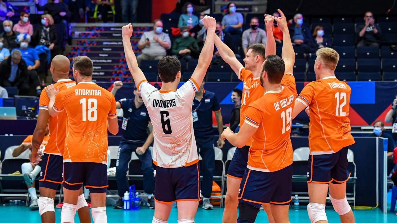 Volleyballers koploper in poule na knappe overwinning tegen Turkije op ...
