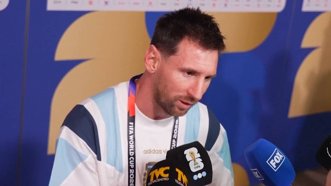 Messi na hattrick op WK: 'Ik speel graag en hou van de strijd' | NU.nl