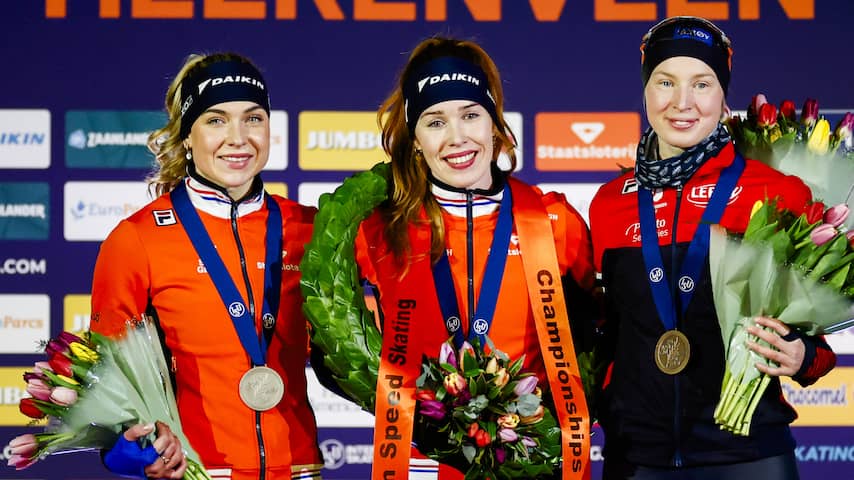 Rijpma-de Jong verslaat Beune en pakt vierde Europese allroundtitel op ...