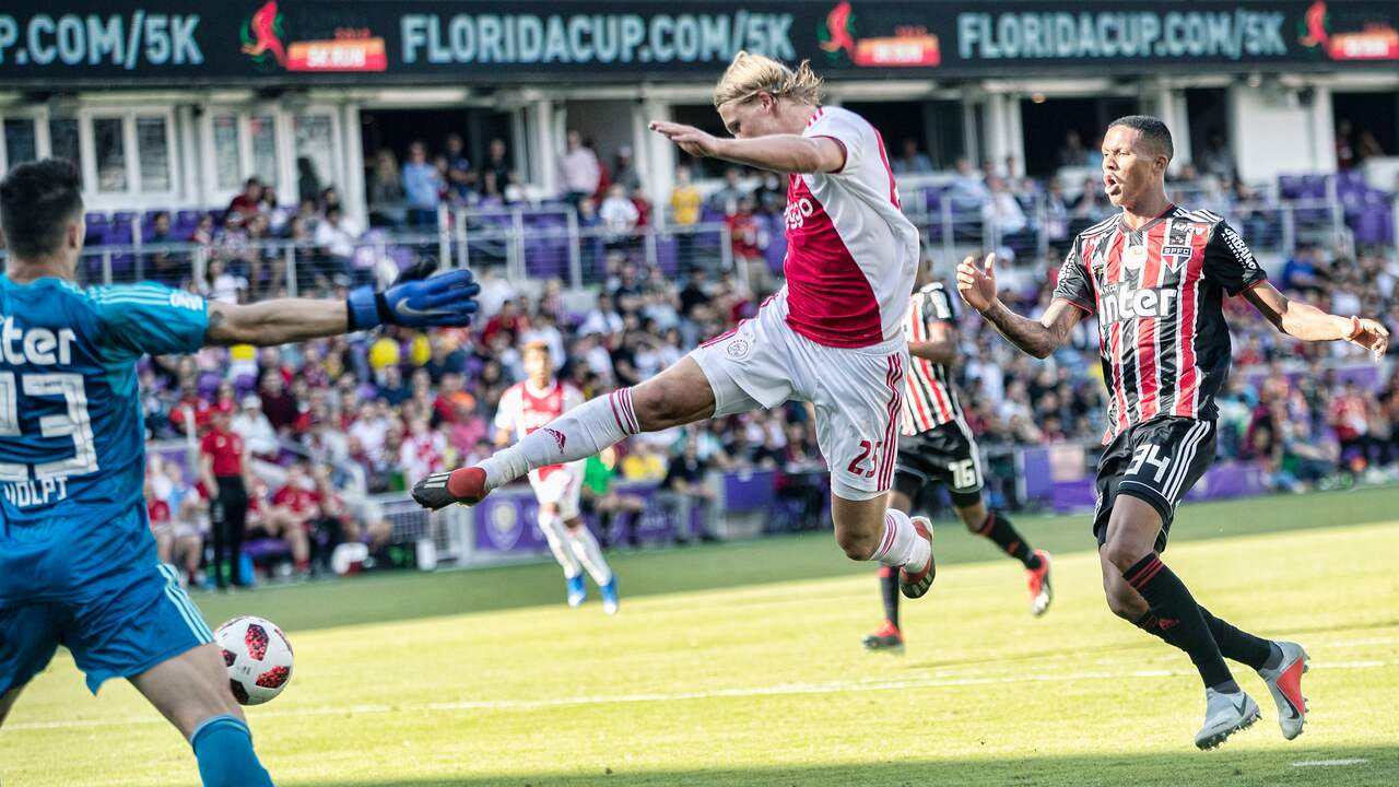 Ajax wint in Florida van Sao Paulo, oefenzege Feyenoord bij rentree ...