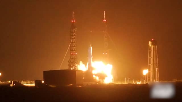 Enorme vuurbal na ontploffing Blue Origin-raket tijdens test | NU.nl