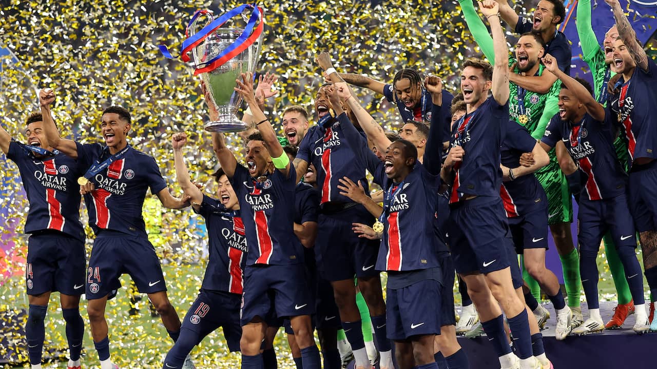 PSG in illuster rijtje: negende Europese en eerste Franse treble ...