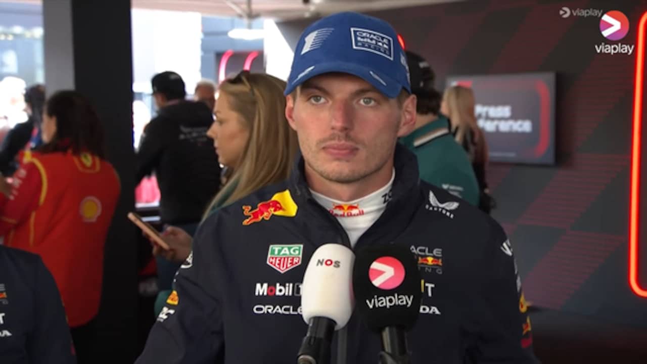 Verstappen na Zandvoort: 'We waren gewoon niet snel genoeg' | NU.nl