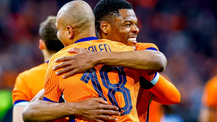 Oranje overtuigt pas na rust tegen Schotland en wint mede door goal ...