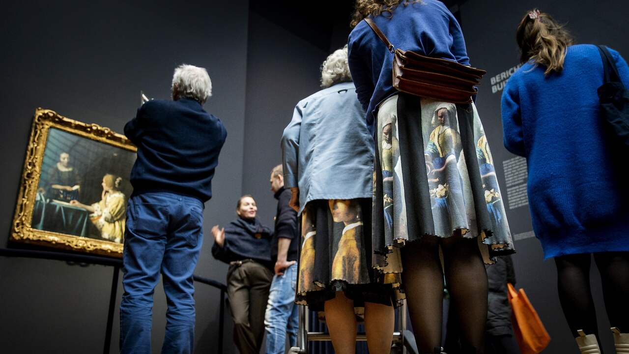 Vermeer best bezochte tentoonstelling van het Rijksmuseum ooit | Algemeen | NU.nl