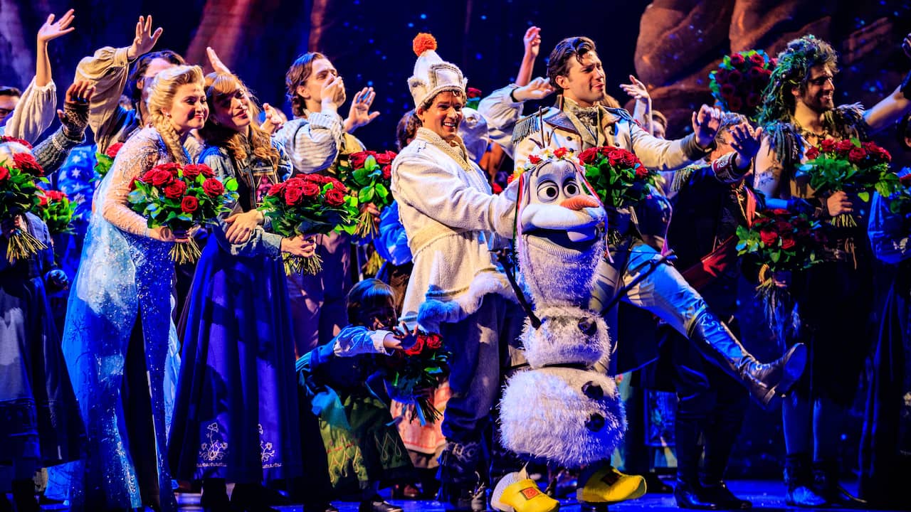 Frozen-musical trekt meer dan 600.000 bezoekers en ontvangt Gouden ...