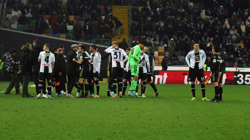 Udinese één duel zonder publiek na racisme jegens AC Milan-keeper ...
