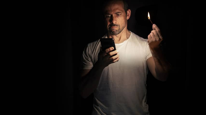 Bij grote stroomstoringen zijn we nog maximaal drie uur mobiel ...