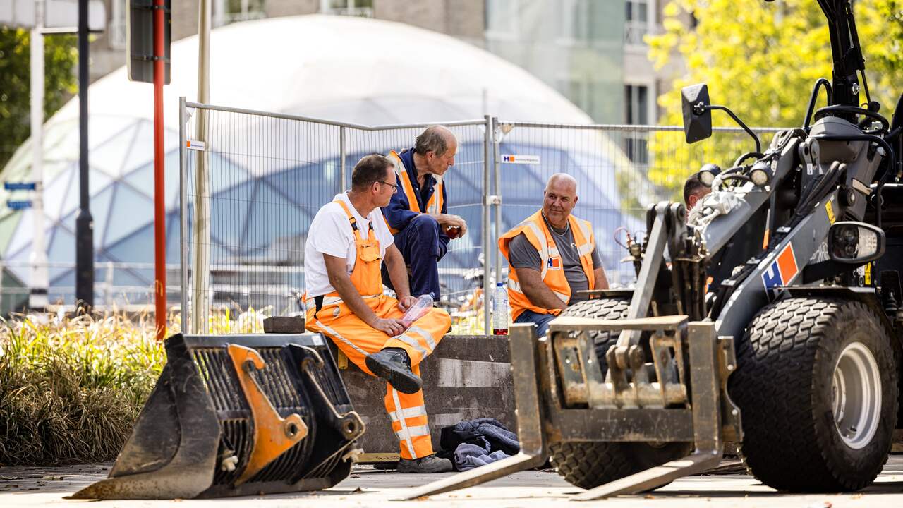 Live hitte | Geen hitteplan en code geel meer in het noorden - NU.nl