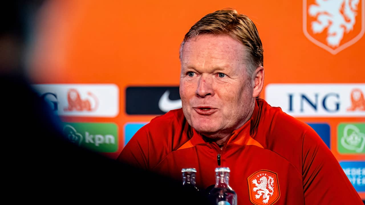 Koeman over Gravenberch: 'We zijn niet blij met de afzegging bij Jong Oranje' | NU.nl