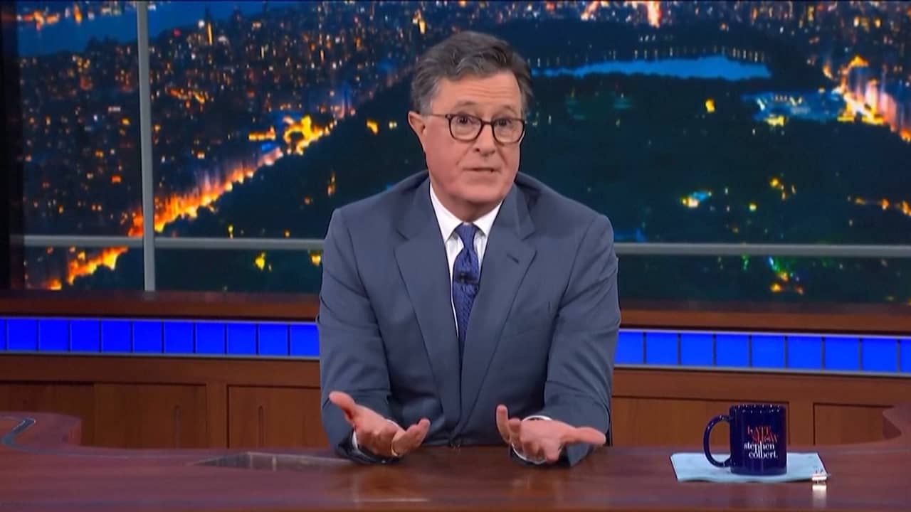 Boegeroep klinkt als Stephen Colbert einde The Late Show aankondigt | NU.nl