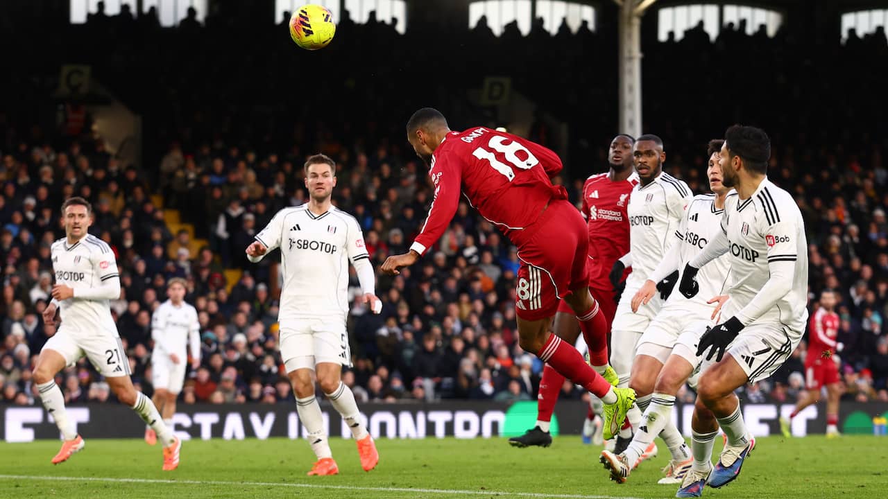 Live Premier League | Liverpool weer naast Fulham, bekijk de ...