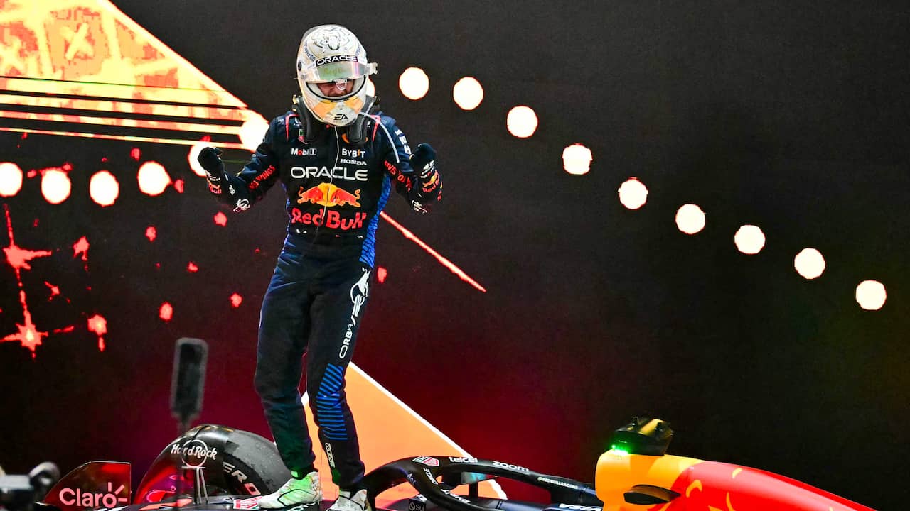 Samenvatting: Verstappen wint vermakelijke Grand Prix van Qatar | NU.nl