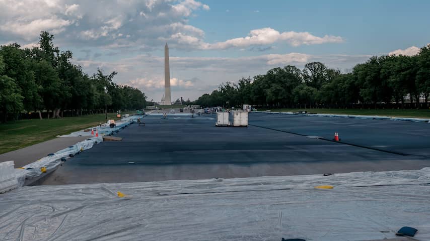 Trump drukt met drie grote bouwprojecten zijn stempel op Washington ...