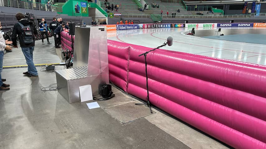 Wereldbeker schaatsen in Hamar vertraagd vanwege problemen met ...